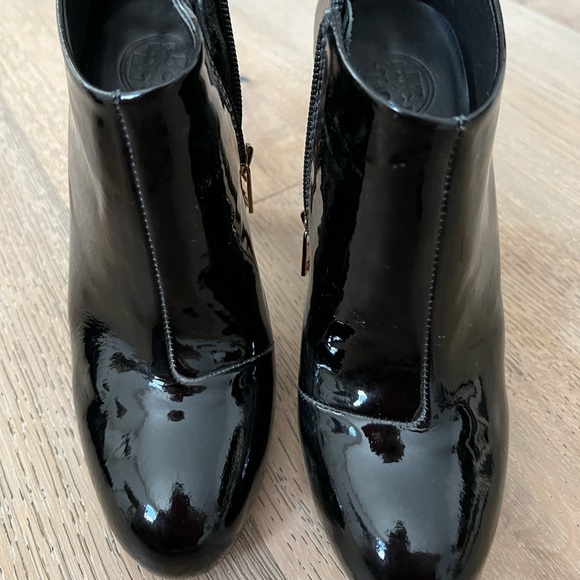 Tory Burch | Shoes | Tory Burch Patent Leather Booties | Poshmark